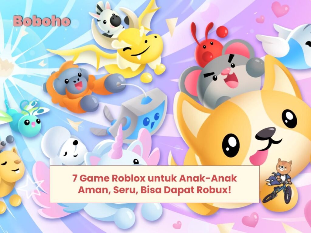 7 Game Roblox untuk Anak-Anak Aman, Seru, dan Bisa Dapat Robux ...